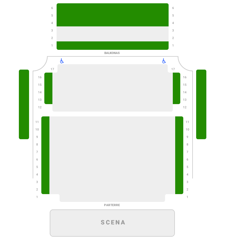The White Shroud | Seat selection | Nacionalinis Kauno Dramos Teatras